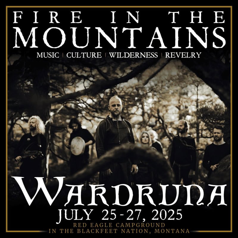 Οι WARDRUNA δωρίζουν 1$ ανά εισιτήριο του Red Rocks Show για τους ιθαγενείς